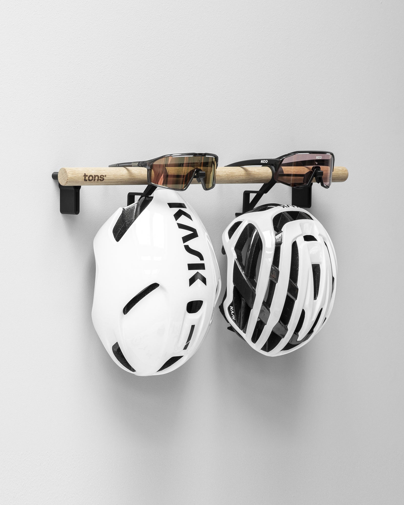 Tons Bar: Premium Storage for Cycling Shoes, Helmets & Sunglasses
