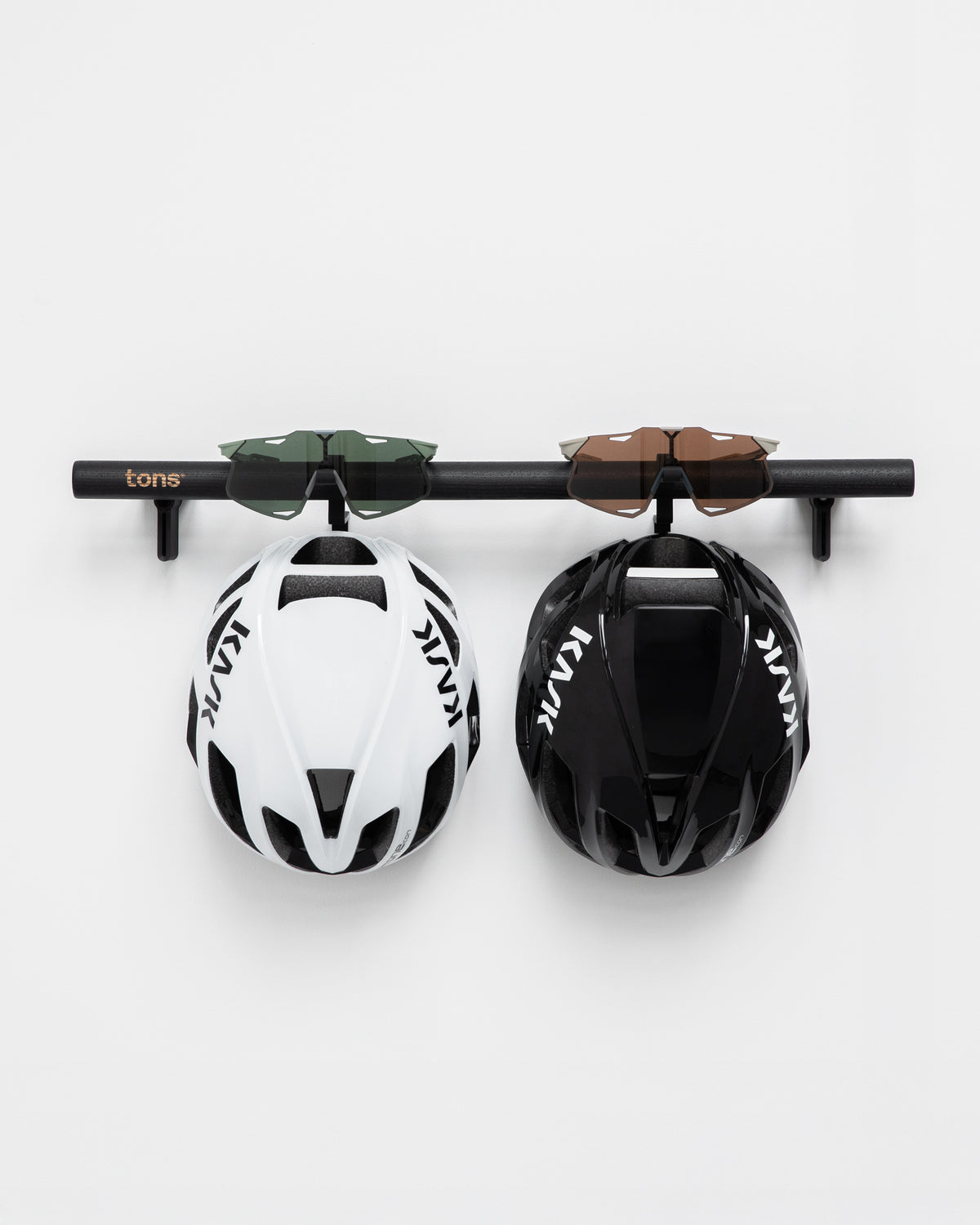 Tons Bar: Premium Storage for Cycling Shoes, Helmets & Sunglasses