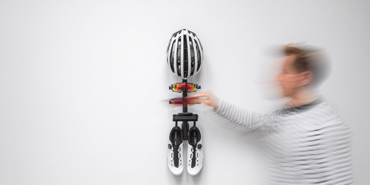 Tons | Danish Design Cycling Gear Organizers for Pain Caves & Homes