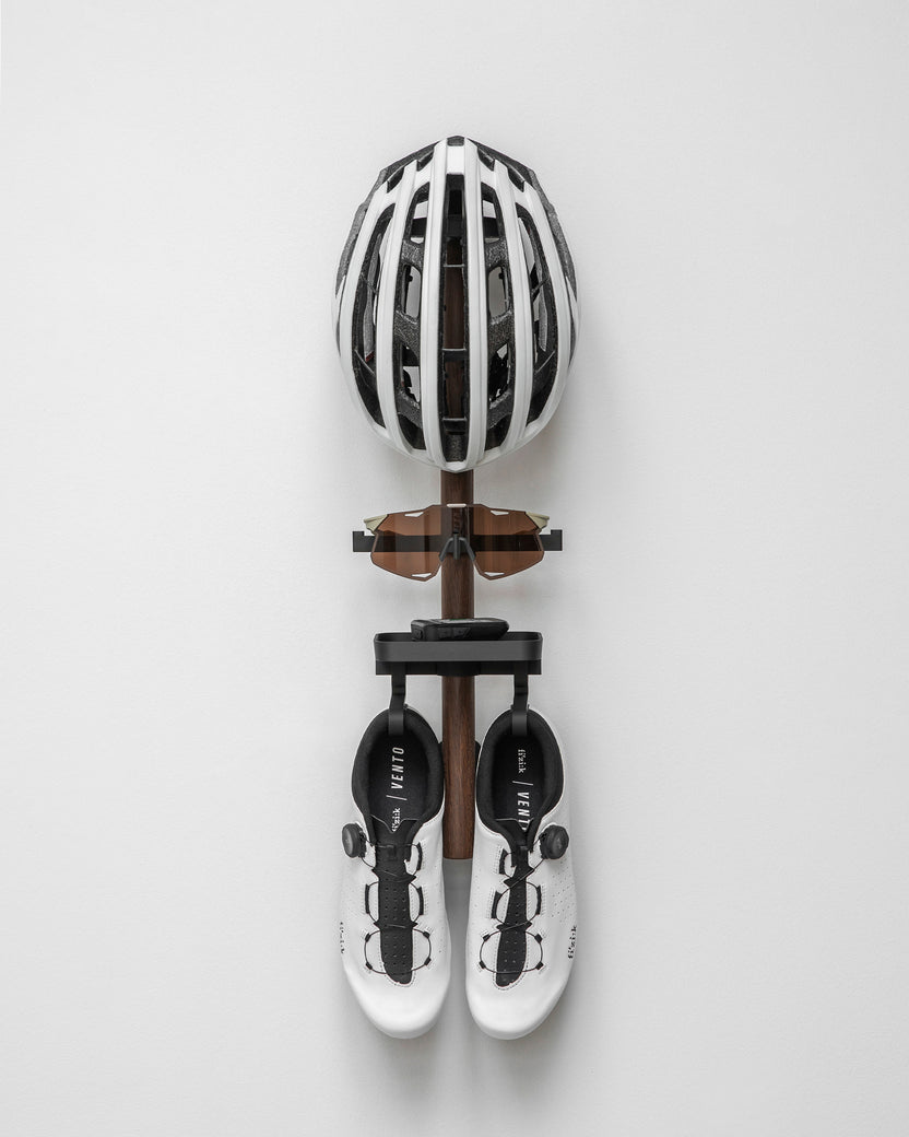 Tons Rack — storage for cycling shoes, helmets and sunglasses