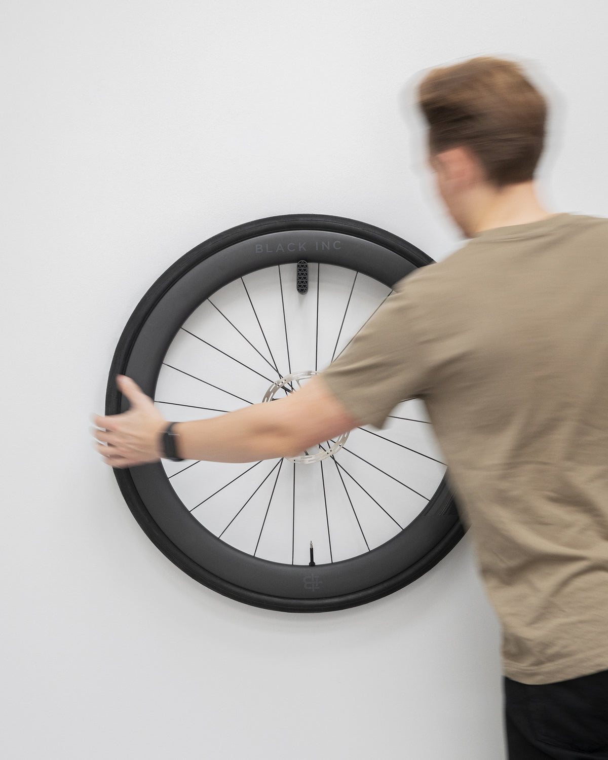 Tons Wheel Hanger — Wall Mount for cycling wheels