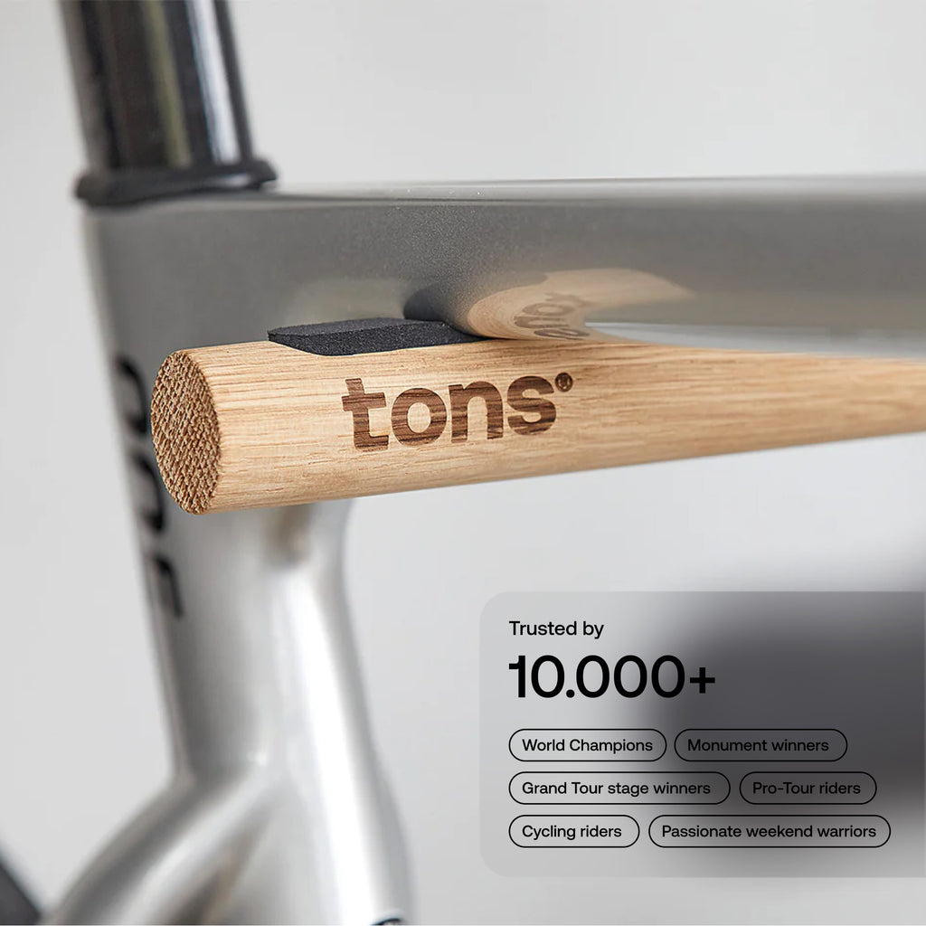 Road bike and gravel wall mount rack from Tons