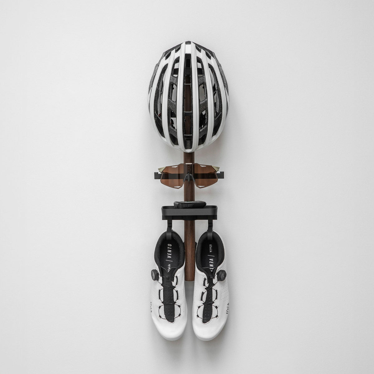 Tons Rack — storage for cycling shoes, helmets and sunglasses