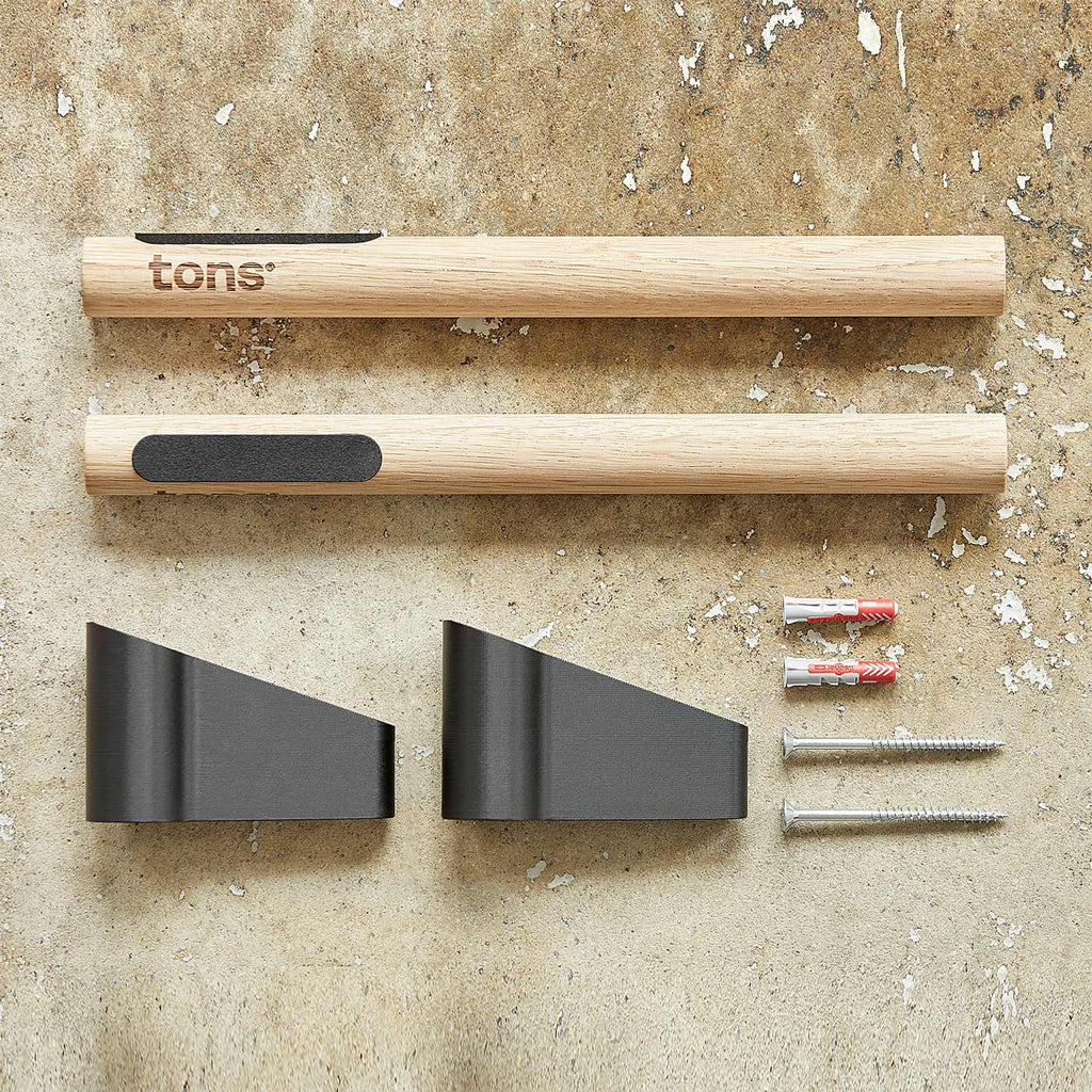 Road bike and gravel wall mount rack from Tons